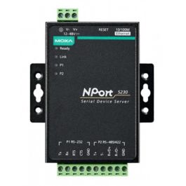 NPort 5230/5232 MOXA - 2-port RS-232/422/485 serial device servers
