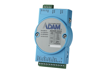 ADAM-6224 Advantech - 4AO/4DI IoT Modbus/SNMP/MQTT 2Ports Ethernet Remote I/O
